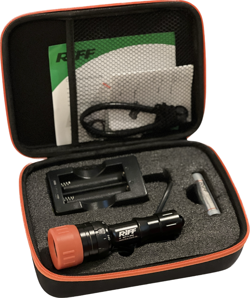 RIFF TL-WW2 800 Lumens Underwater LED Video Light – Ultramaxdive