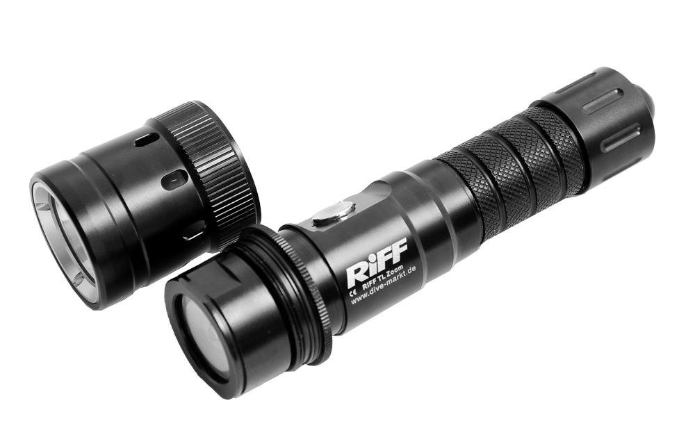 RIFF TL-ZOOM 800 Lumens Adjustable Beam Angle LED Dive Light – Ultramaxdive